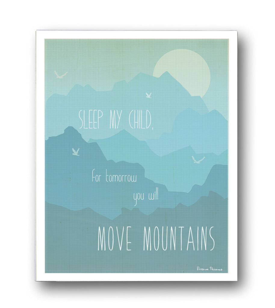 Move Mountains Digital Download Printable – Children Inspire Design